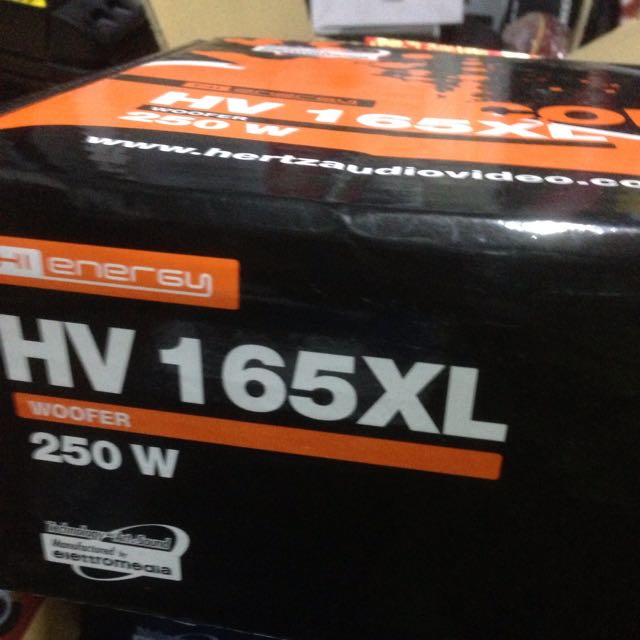Hertz HV165 XL 6.5" Mid Bass, Car Accessories on Carousell