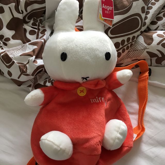 Miffy Backpack For Kids 3-5 Years Old, Babies & Kids, Babies & Kids ...