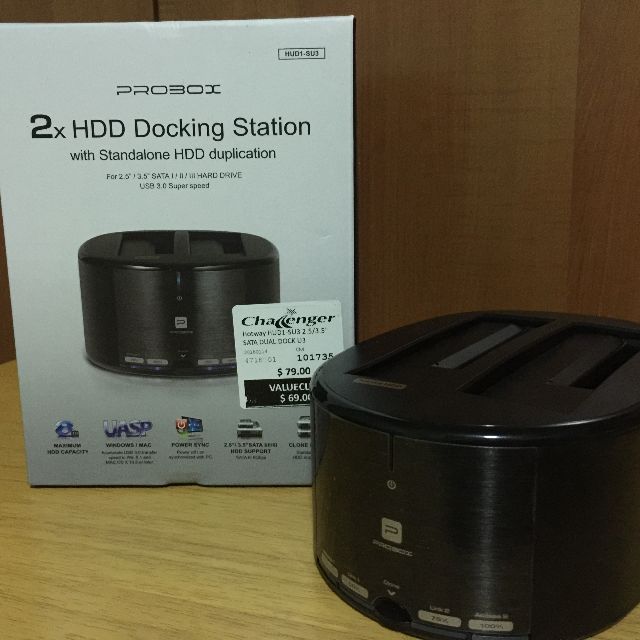 Probox - 2 x HDD docking Station (Item Has Been Reserved), Computers ...