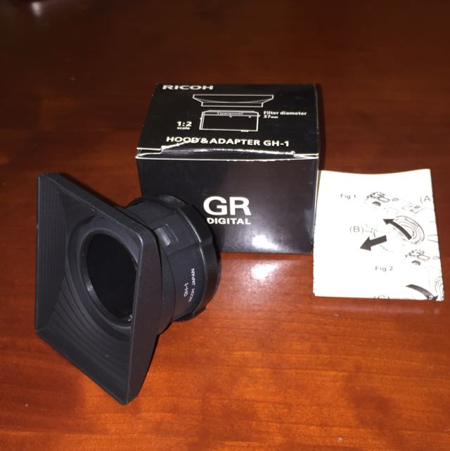 Ricoh GH-1 Hood And Adapter - New, Photography, Photography Accessories ...