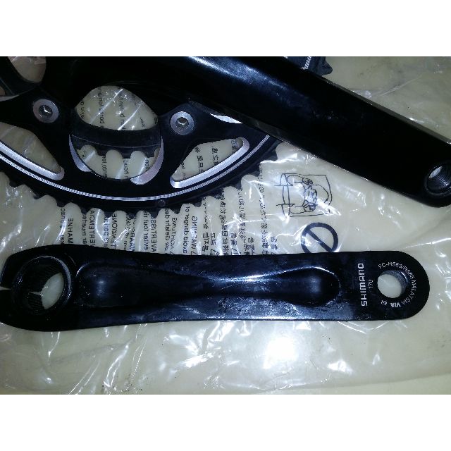 Shimano Crankset FC-R563/R565 170mm crank length with 50/34 Compact ...