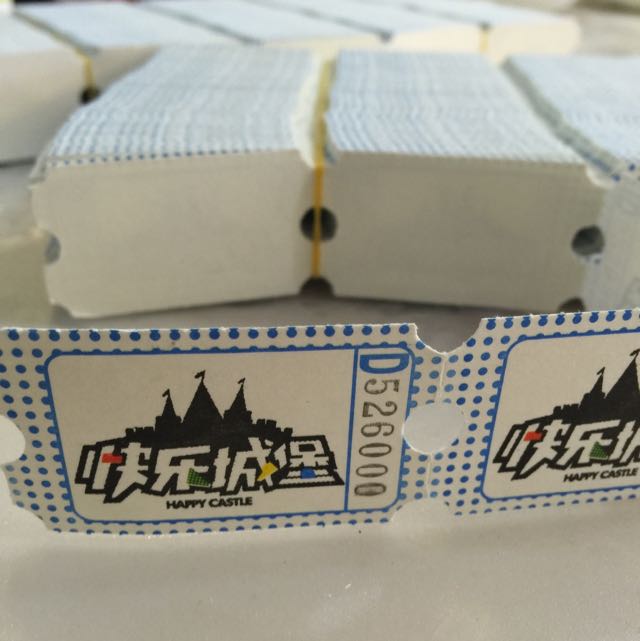 Ticket Roll For Kids Carnival Party Redemption Booth, Hobbies & Toys ...