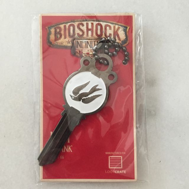 Exclusive Bioshock Infinite Blank Key, Hobbies & Toys, Toys & Games on ...