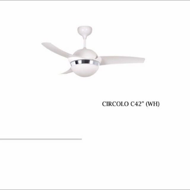 Fanco Mini Baby Ceiling Fan Circolo, Furniture & Home Living, Lighting ...