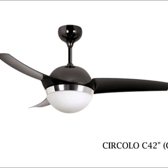 Fanco Mini Baby Ceiling Fan Circolo, Furniture & Home Living, Lighting ...