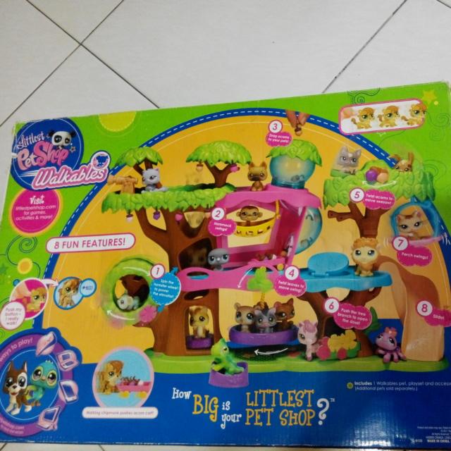 (LPS) Littlest Pet Shop Walkables Magic Motion Tree House, Hobbies ...