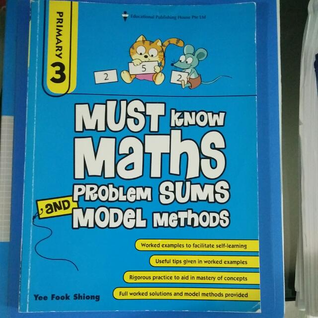 Primary 3 Mathematics Problem Sums Model Methods By Yee Fook Shiong ...