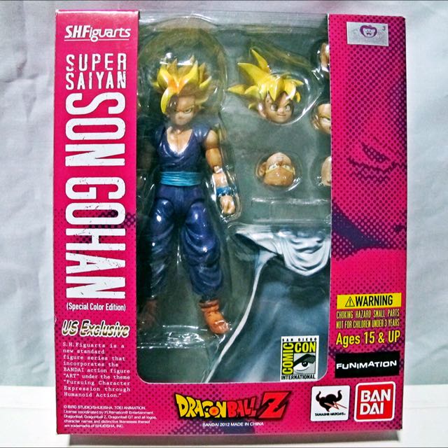 SHF S.H Figuarts SDCC Gohan Piccolo Vegeta Goku, Hobbies & Toys, Toys ...