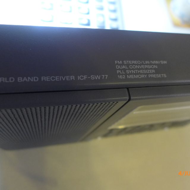 SONY ICF SW77 WORLD BAND RECEIVER, Computers & Tech, Parts ...
