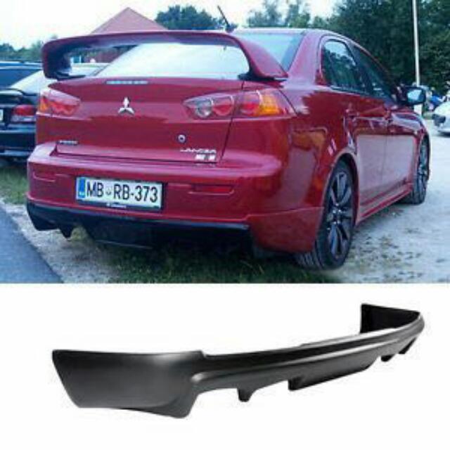 Lancer ex rear bumper lip, Car Accessories on Carousell
