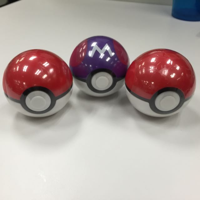 Pokeball Master Ball Collectible Stamp Gachapon, Hobbies & Toys, Toys ...