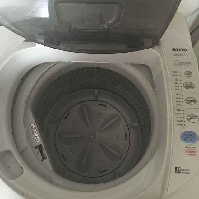 Sanyo Top Load Washing Machine, TV & Home Appliances, Washing Machines ...