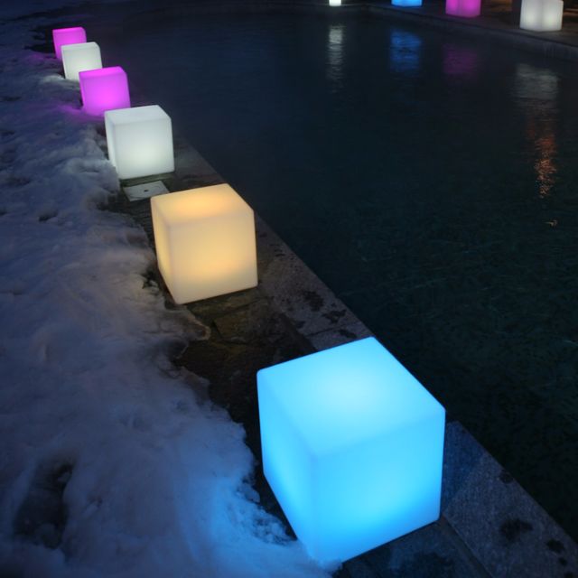 Smart & Green Dice LED Cube Design Lights 7 Colour Changing, Everything ...