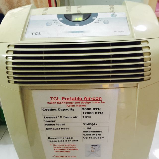 Aircon Unit Portable TCL Stand alone, TV & Home Appliances, Air ...