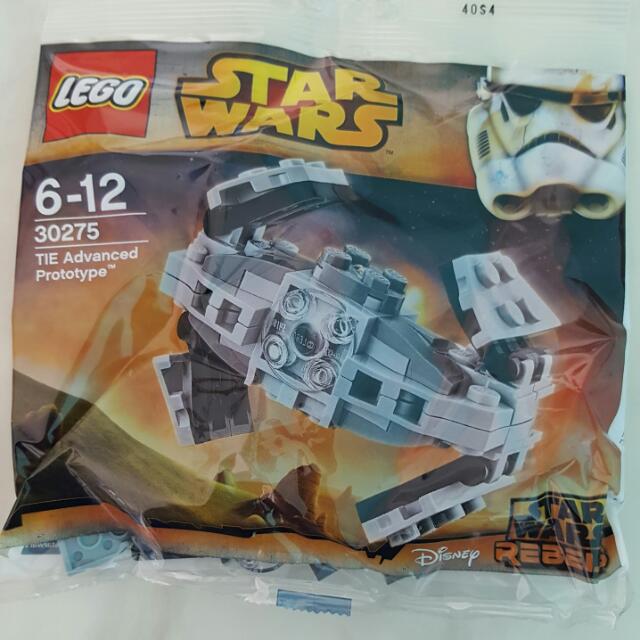 Lego 30275 TIE Advanced Prototype Polybag, Hobbies & Toys, Toys & Games ...
