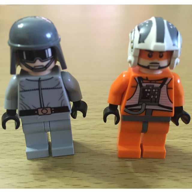 Lego Star Wars Zev Senesca and AT-ST Pilot Driver Minifigures Minifigs ...