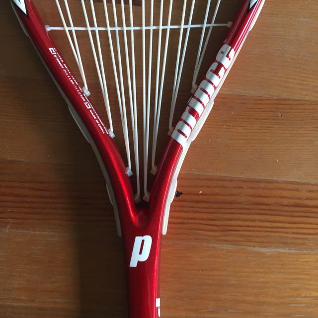 Prince Squash Racquet - Titanium Force Viper, Sports Equipment, Sports ...