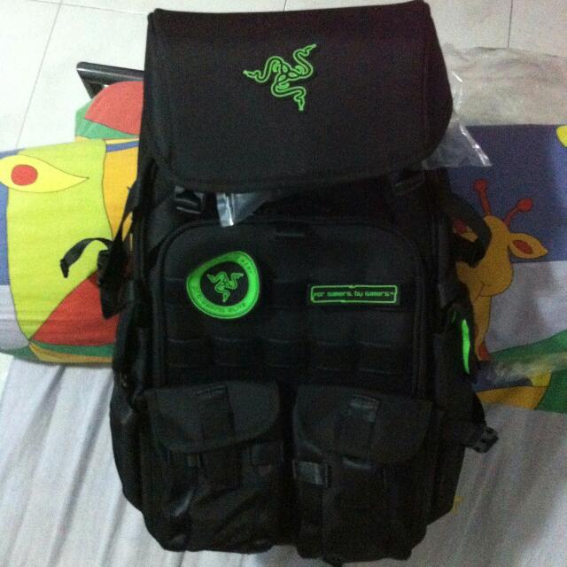 Razer Backpack { SOLD }, Hobbies & Toys, Toys & Games on Carousell