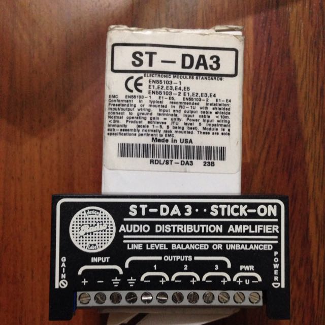 RDL ST-DA3, Computers & Tech, Parts & Accessories, Networking on Carousell