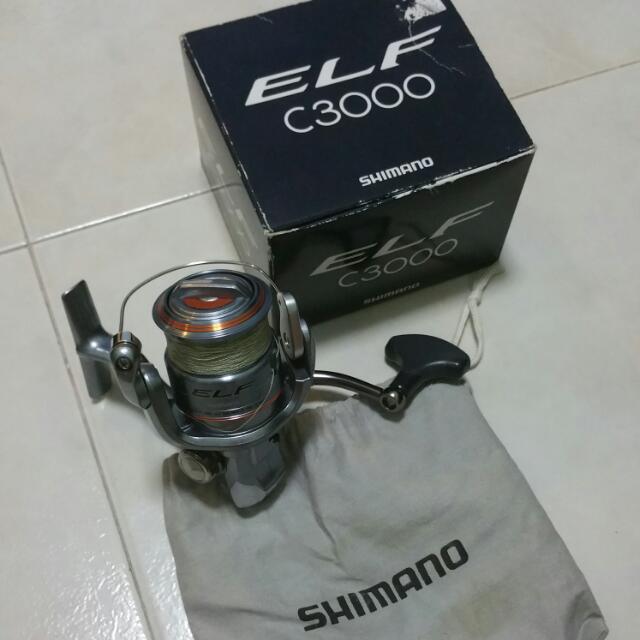 Shimano Elf C3000, Sports Equipment, Fishing on Carousell