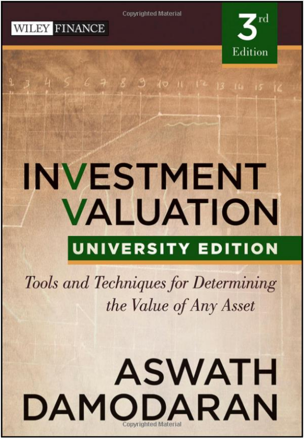 Investment Valuation: Tools and Techniques for Determining the Value of ...