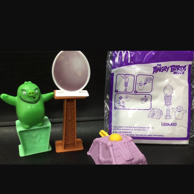 Each at $8 . McDonald's Angry Birds Leonard Launcher & Angry Birds ...