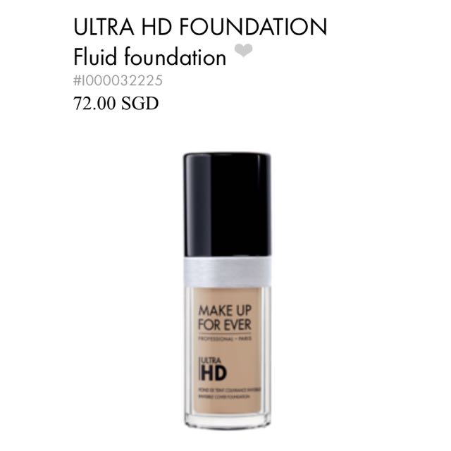 MUFE ULTRA HD LIQUID FOUNDATION, Beauty & Personal Care, Face, Face ...