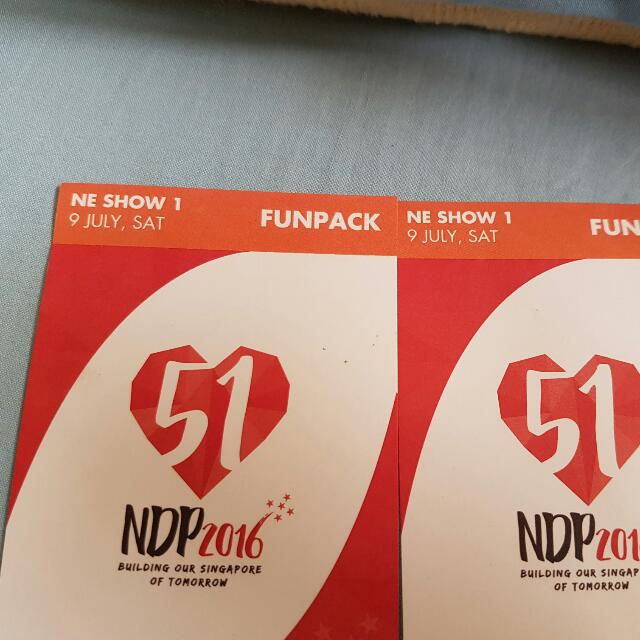 NDP TICKETS, Tickets & Vouchers, Event Tickets on Carousell