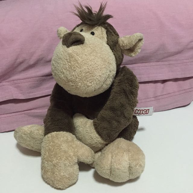 Nici Soft Toy - Monkey, Hobbies & Toys, Toys & Games on Carousell