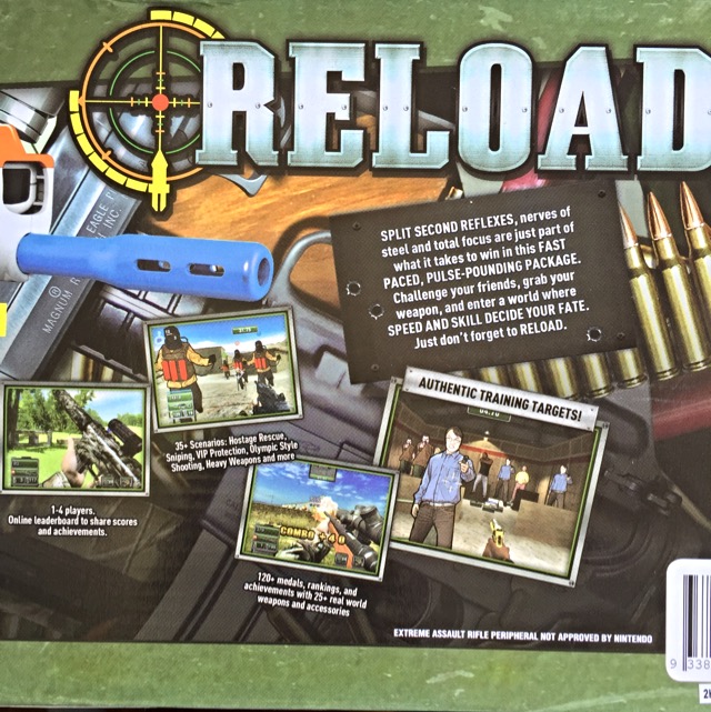 New Nintendo Wii Reload Game with Extreme Assault Rifle Bundle, Hobbies ...