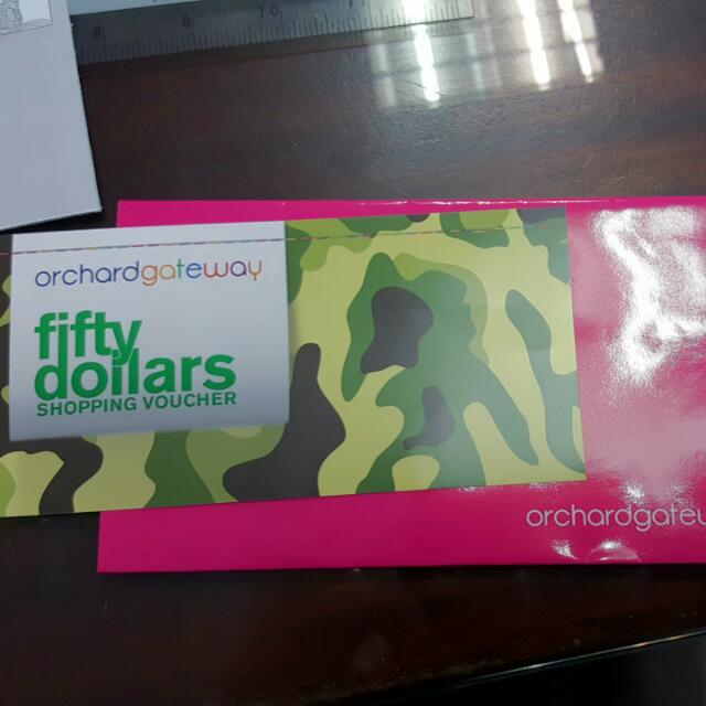 Orchard Gateway Voucher, Tickets & Vouchers, Vouchers on Carousell