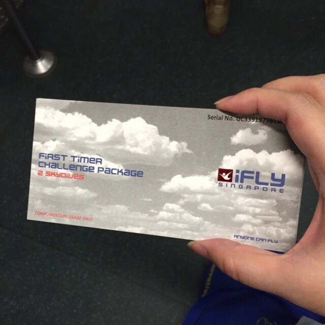 Singapore IFly Tickets, Women's Fashion, Watches & Accessories, Other ...