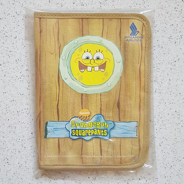Spongebob Squarepants Passport Holder, Hobbies & Toys, Toys & Games on ...