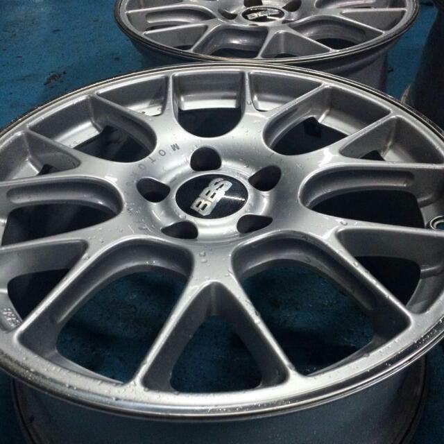 18" BBS CH-R (Staggered) - Original, Car Accessories on Carousell