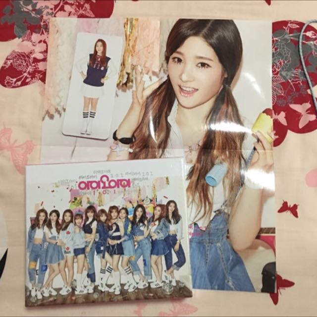 IOI 1st Mini Album Limited Edition w/ Chaeyeon Poster And Yeunjung PC ...