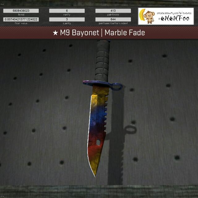 M9 MARBLE FADE FN, Hobbies & Toys, Stationery & Craft, Art & Prints on Carousell