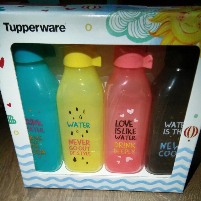 NEW design Tupperware 500ml Water Bottle, Everything Else on Carousell