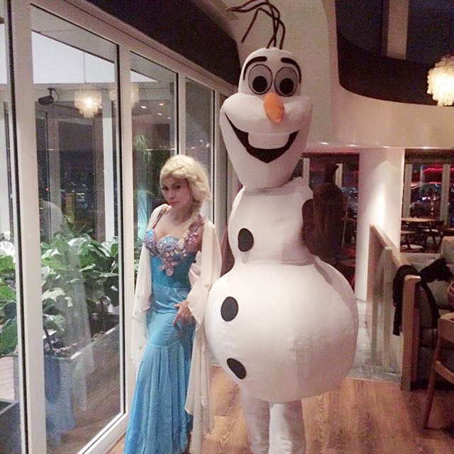 Olaf Frozen Mascot, Men's Fashion, Bottoms, Sleep and Loungewear on ...