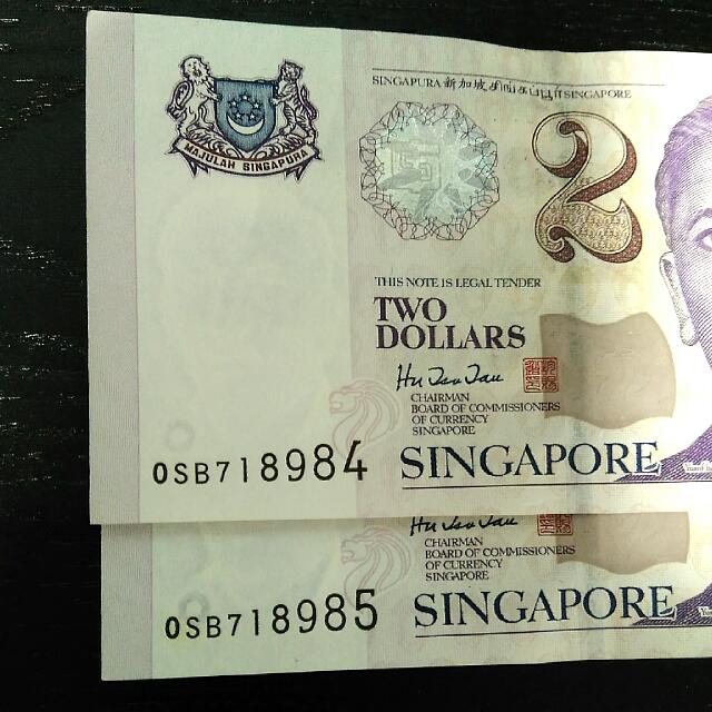 Singapore Dollar Note Paper Portrait UNC, Hobbies & Toys, Memorabilia ...