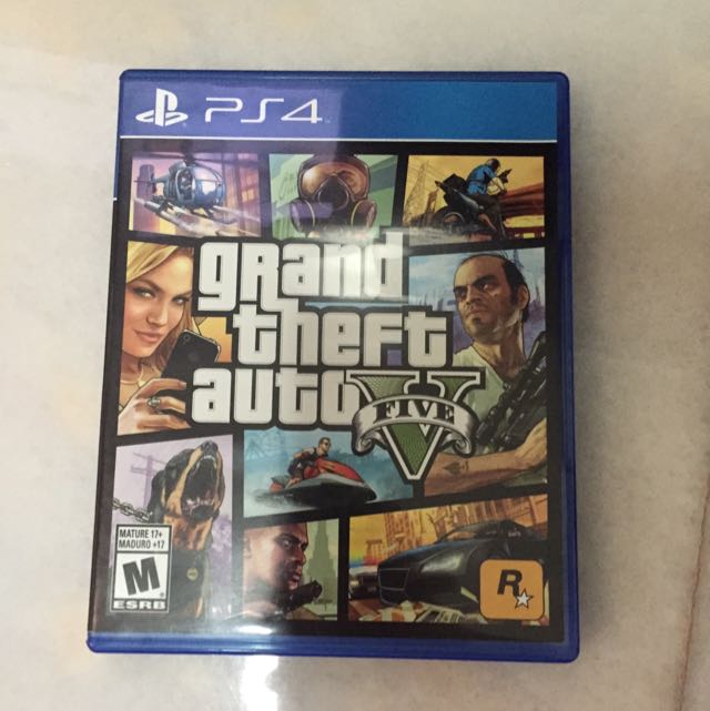 Grand Theft Auto V Ps4, Hobbies & Toys, Toys & Games on Carousell