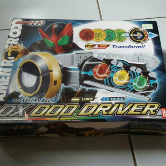 Kamen Rider OOO Dx OOO Driver+ 3 Extra O Medals And 1 Extra Kamen Rider Card, Hobbies & Toys ...