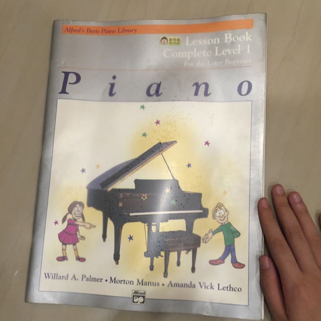 Piano Lesson Book 1, Hobbies & Toys, Books & Magazines, Textbooks on ...