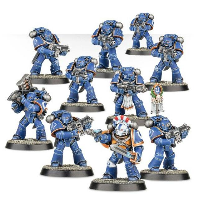 Warhammer 40k Mk. IV Legion Tactical Marines, Hobbies & Toys, Toys ...