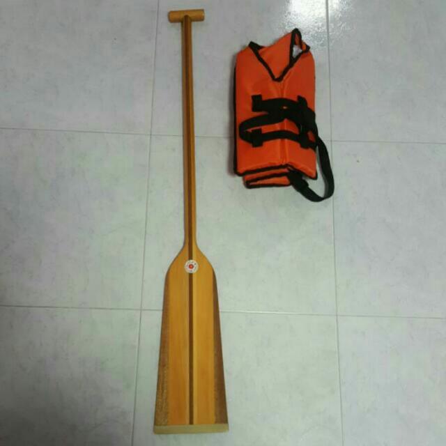 Dragon Boat Pedal And Life Jacket, Sports Equipment, Sports & Games ...
