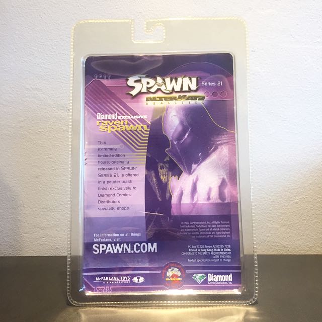 Mcfarlane Spawn Series 21 Alternate Realities Raven Spawn Diamond ...