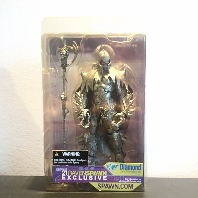 Mcfarlane Spawn Series 21 Alternate Realities Raven Spawn Diamond ...