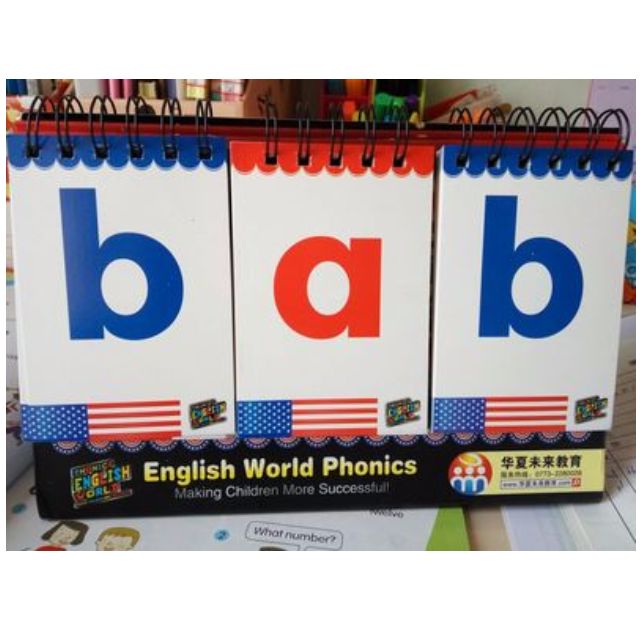 (Instock) Phonics Modular Flip Book / Chart for Kids / Children ...