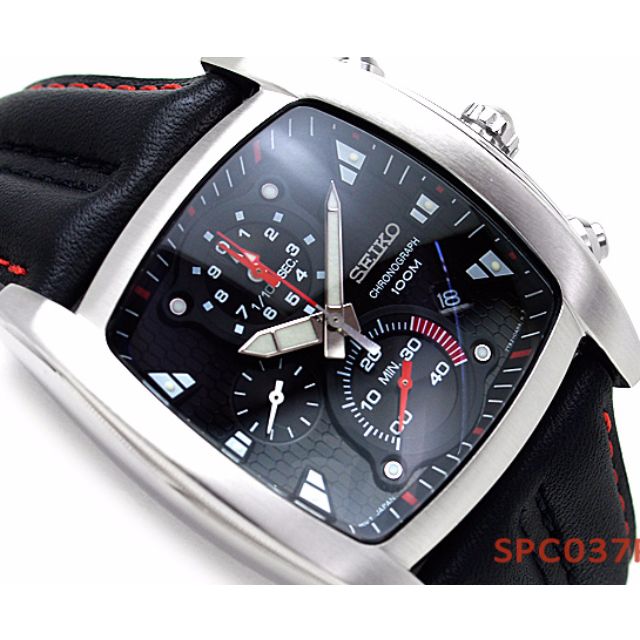 Seiko Retrograde Chronograph Men's Sports Watch SPC037P1 SPC037P SPC037 ...