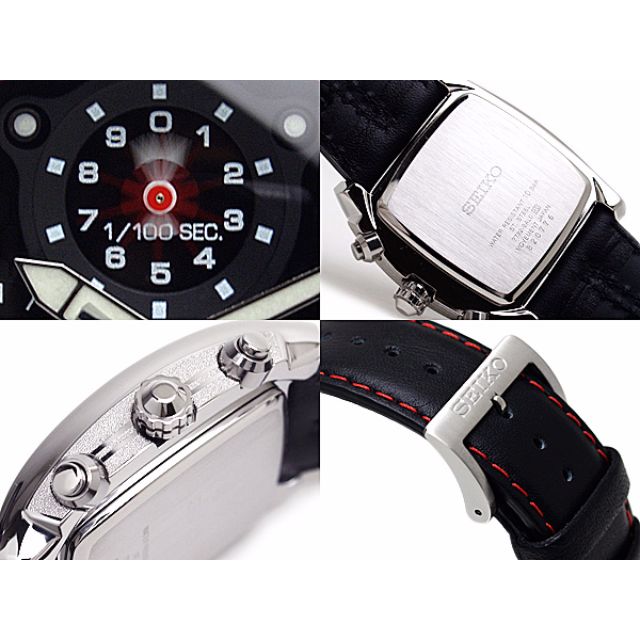 Seiko Retrograde Chronograph Men's Sports Watch SPC037P1 SPC037P SPC037 ...
