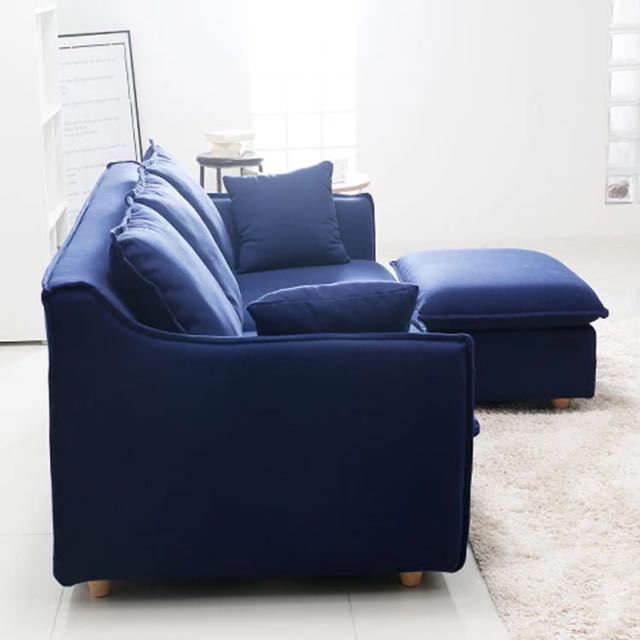 #SF005 Japanese Style Fabric Sofa, Furniture & Home Living, Furniture ...